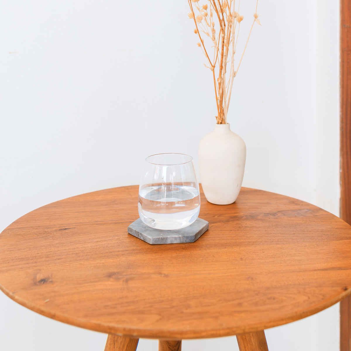 Marmor-Untersetzer INAI grau (4er-/8er-Set) – Soeji